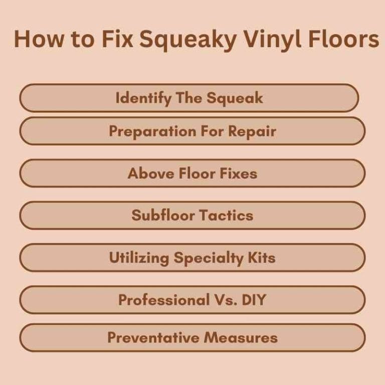 How to Fix Squeaky Vinyl Floors: Quick & Silent Solutions