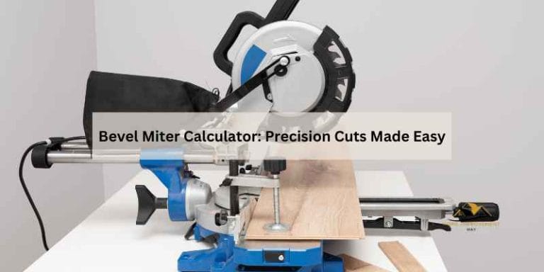 Bevel Miter Calculator: Precision Cuts Made Easy