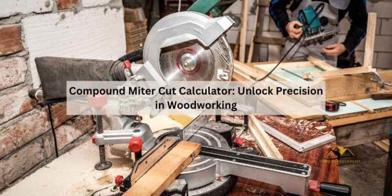 Compound Miter Cut Calculator: Unlock Precision in Woodworking