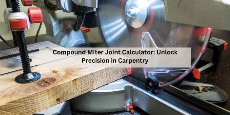 Compound Miter Joint Calculator: Unlock Precision in Carpentry
