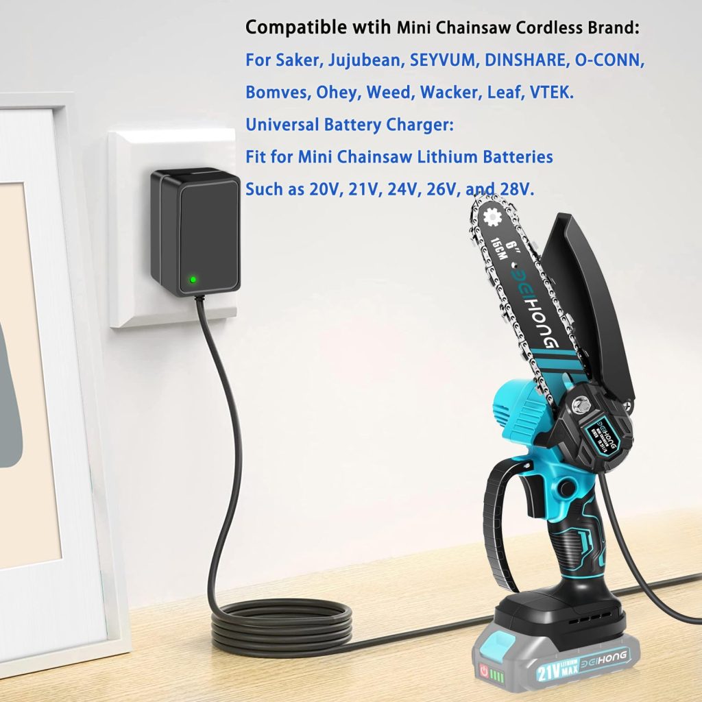 How to Charge Saker Mini Chainsaw Battery: Easy Step-by-Step Guide