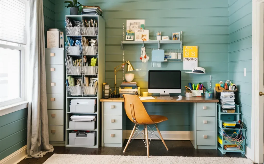 13 Best Paint Colors for Study Room And Office Productivity: Boost Focus