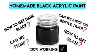 How to Make Black Color Paint at Home? Easy DIY Guide