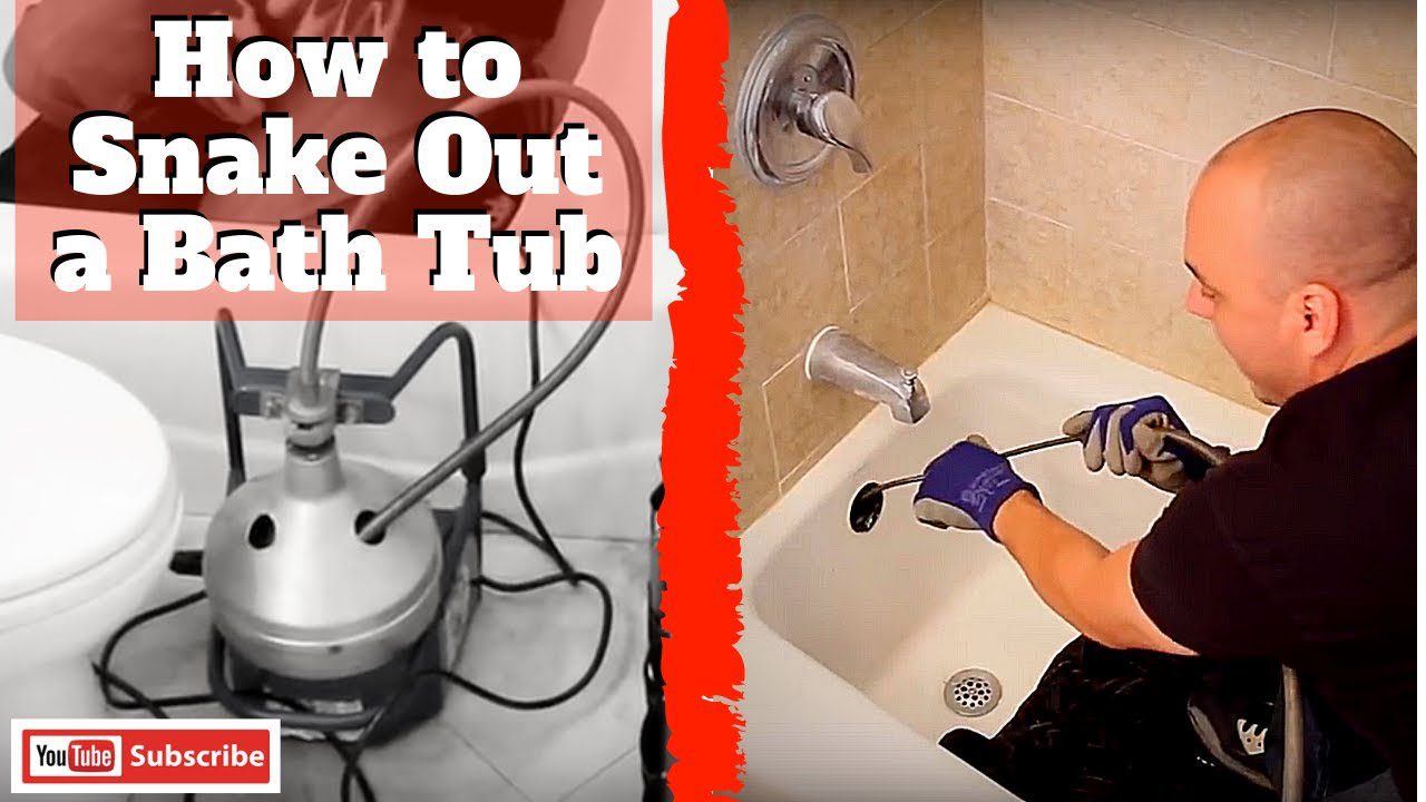 How to Unclog a Bathtub Drain With a Snake: Easy Guide – Home ...