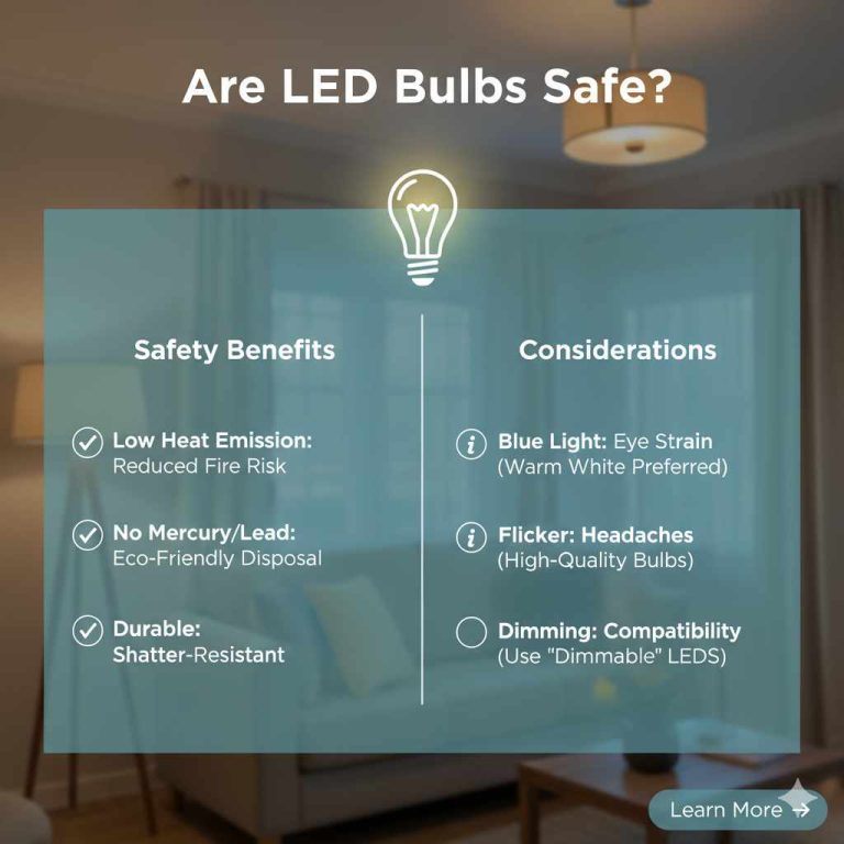 Are LED Bulbs Safe: Essential Guide
