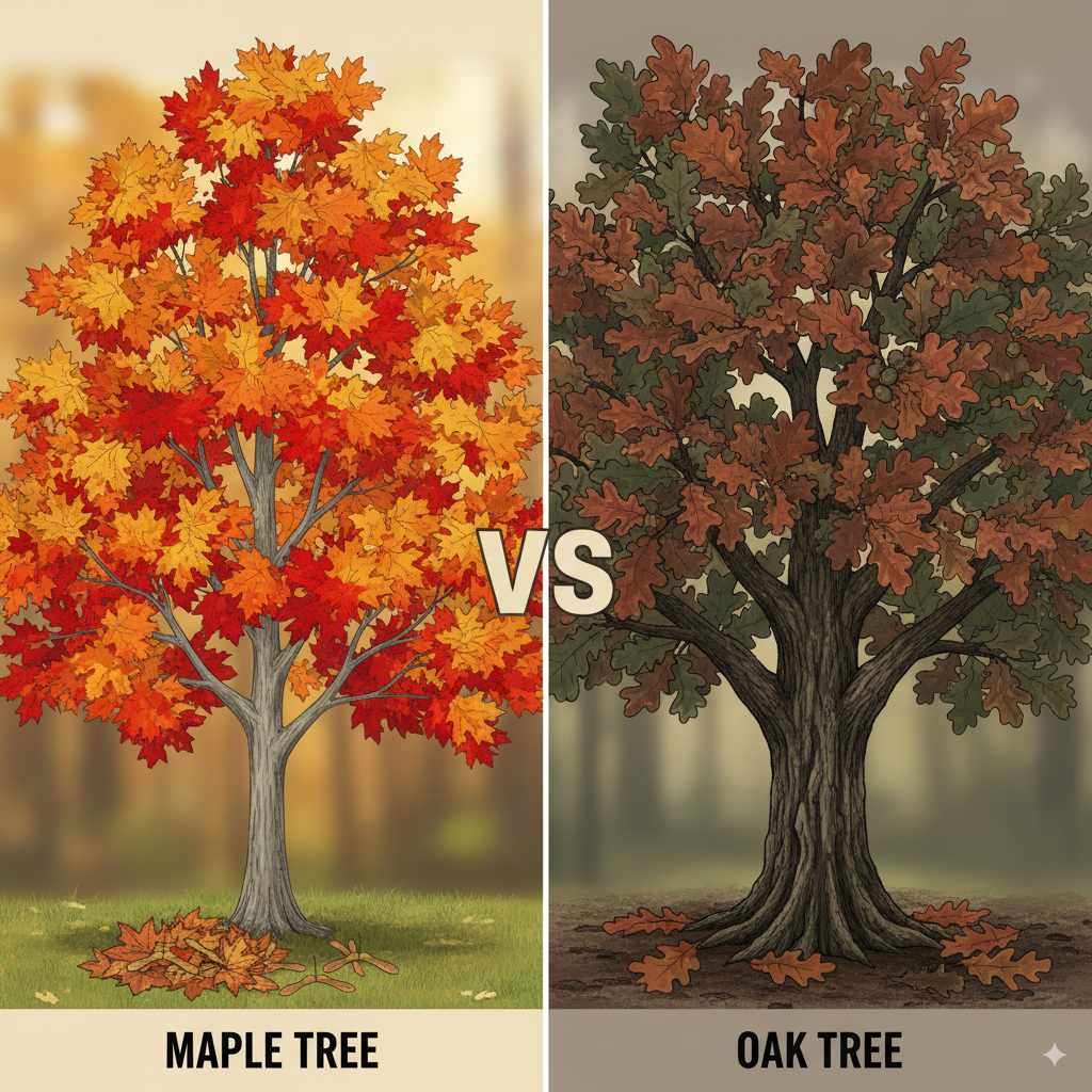 Maple Vs Oak Tree: Discover the Ultimate Comparison