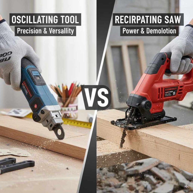 Oscillating Tool Vs Reciprocating Saw: Tool Battle Unveiled