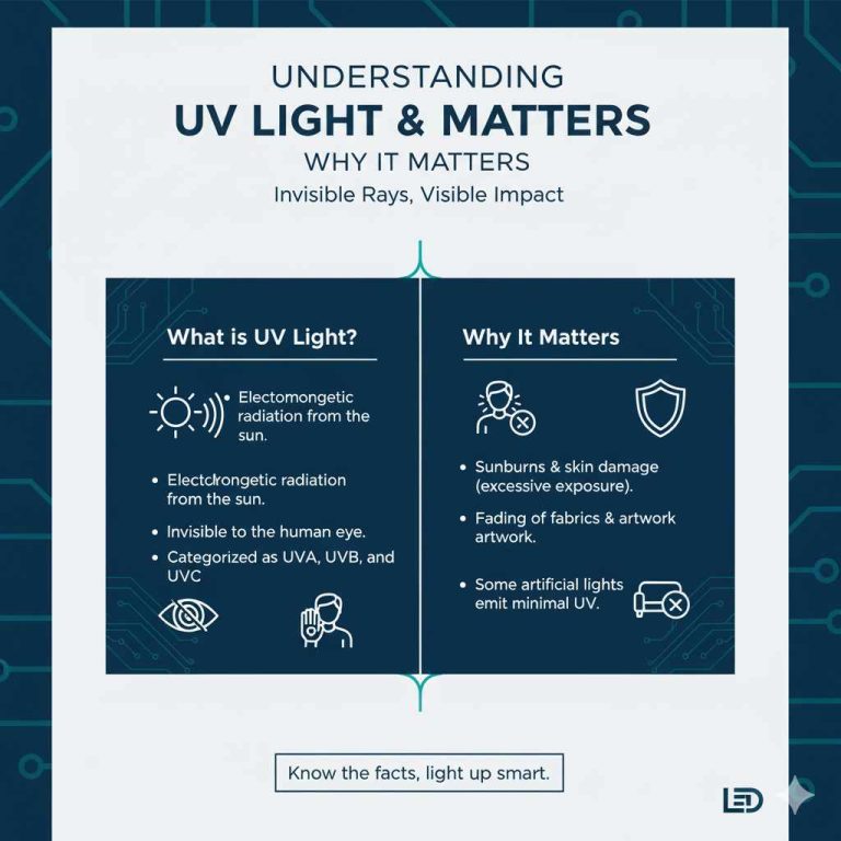 Do LED Bulbs Emit UV Light: Essential Facts