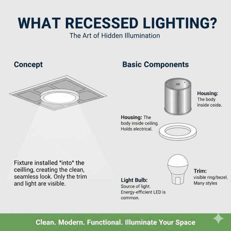 What Is Recessed Lighting: Essential Guide
