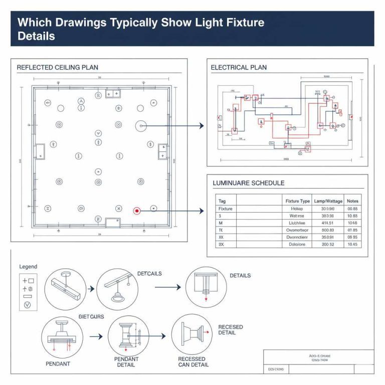 Which Drawings Typically Show Light Fixture Details: Essential Guide