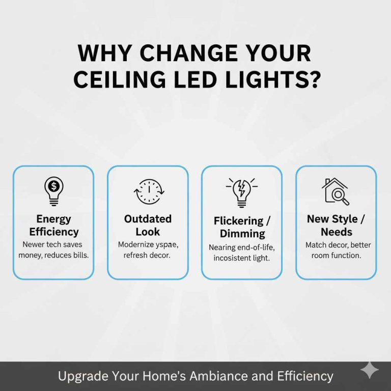 How To Change LED Lights In Ceiling: Effortless Guide