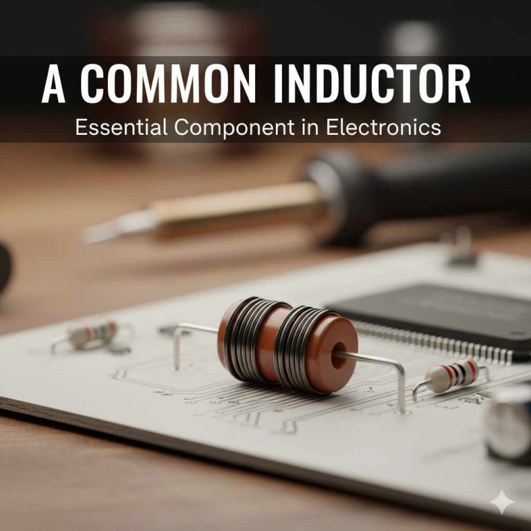 A Common Inductor: Essential Fluorescent Light Fixture Component