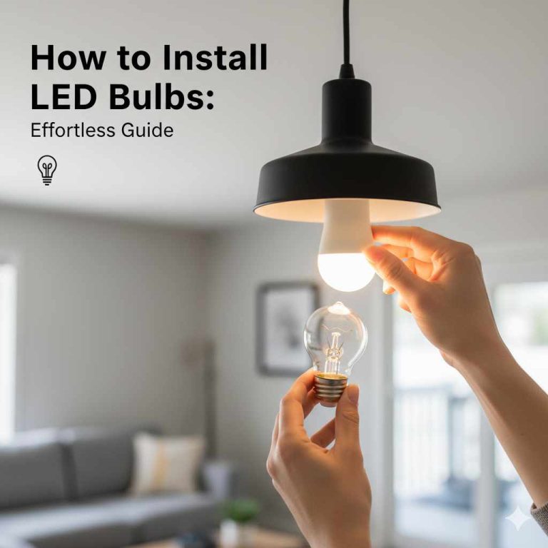 How to Install LED Bulbs: Effortless Guide