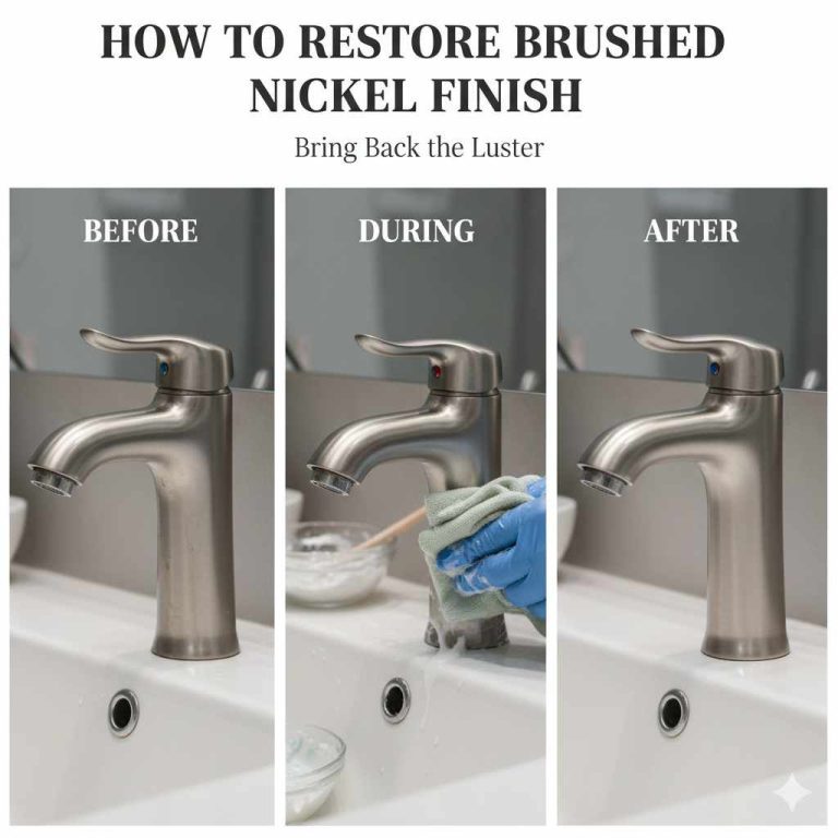 How to Restore Brushed Nickel Finish: Effortless Guide