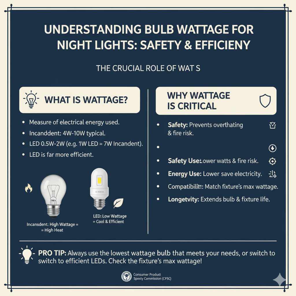 What Size Are Night Light Bulbs: Essential Guide