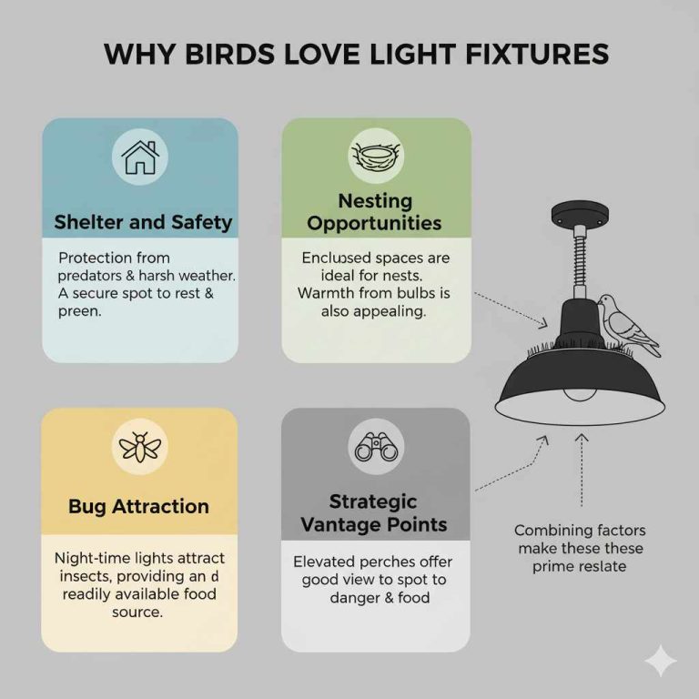 How To Keep Birds Off Light Fixtures: Proven Solutions