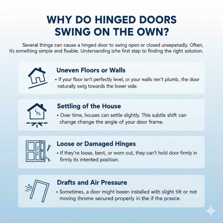 How to Stop Hinged Door Swinging: Proven Fixes