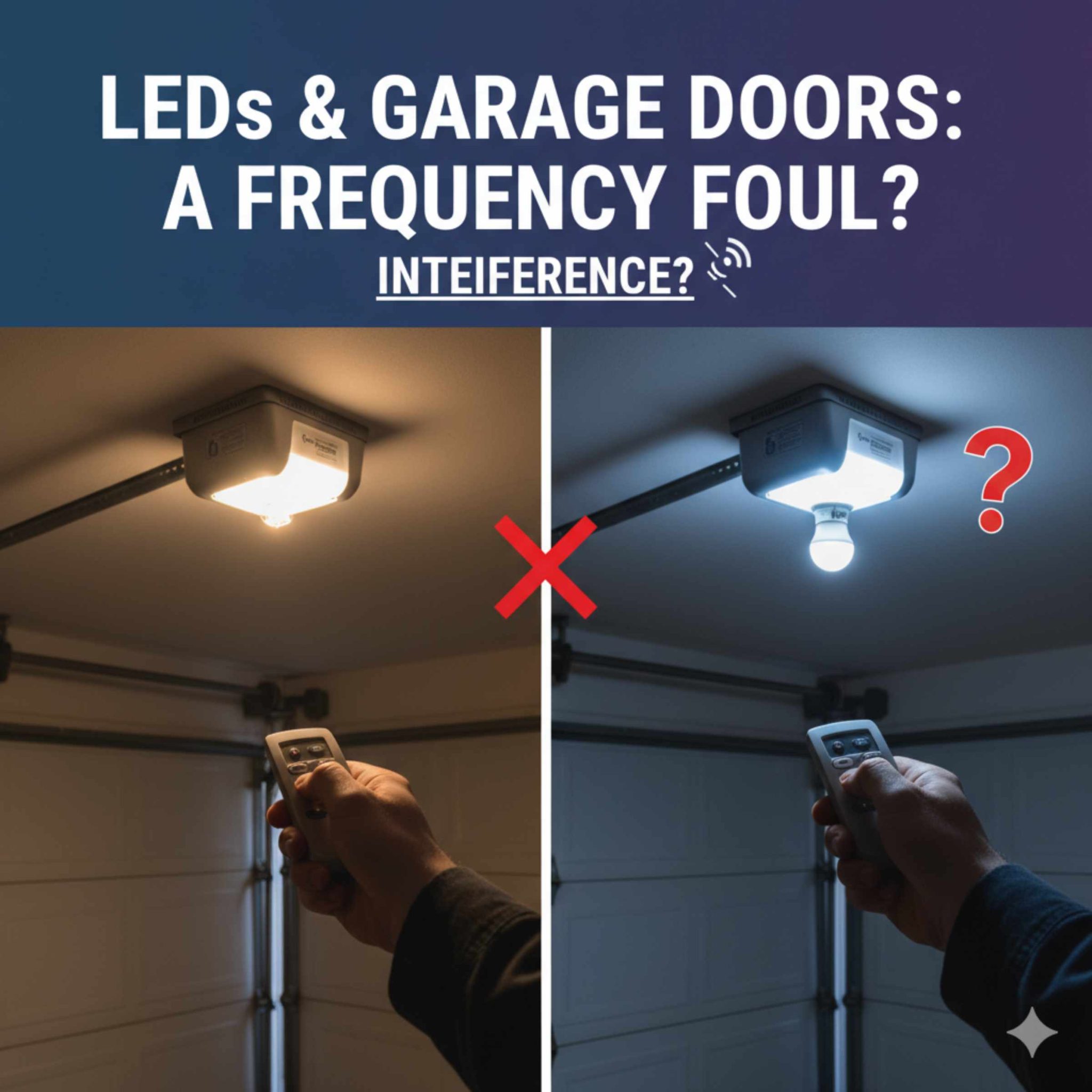 Do LED Light Bulbs Interfere With Garage Door Openers: Essential Guide