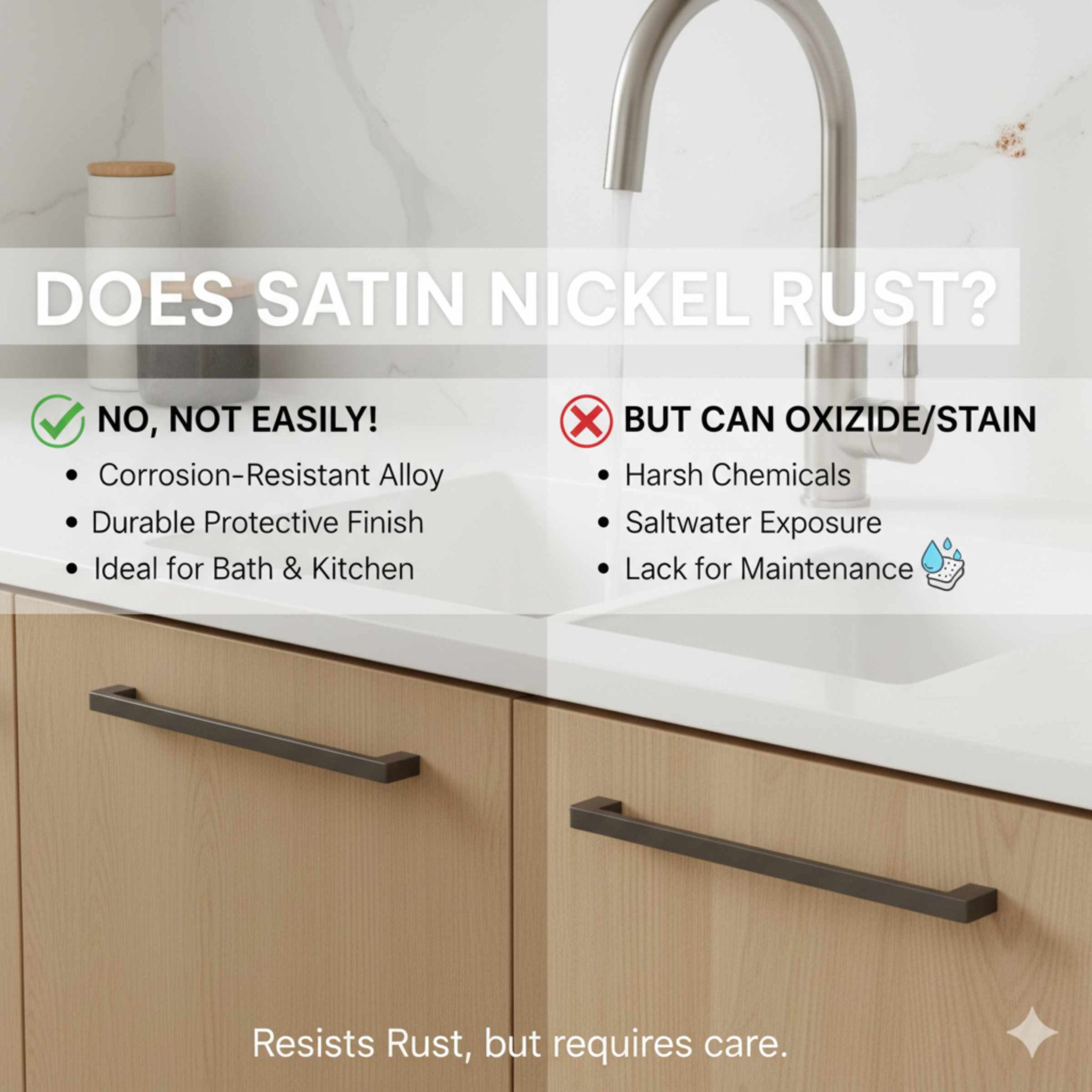 Does Satin Nickel Rust? Essential Care Guide