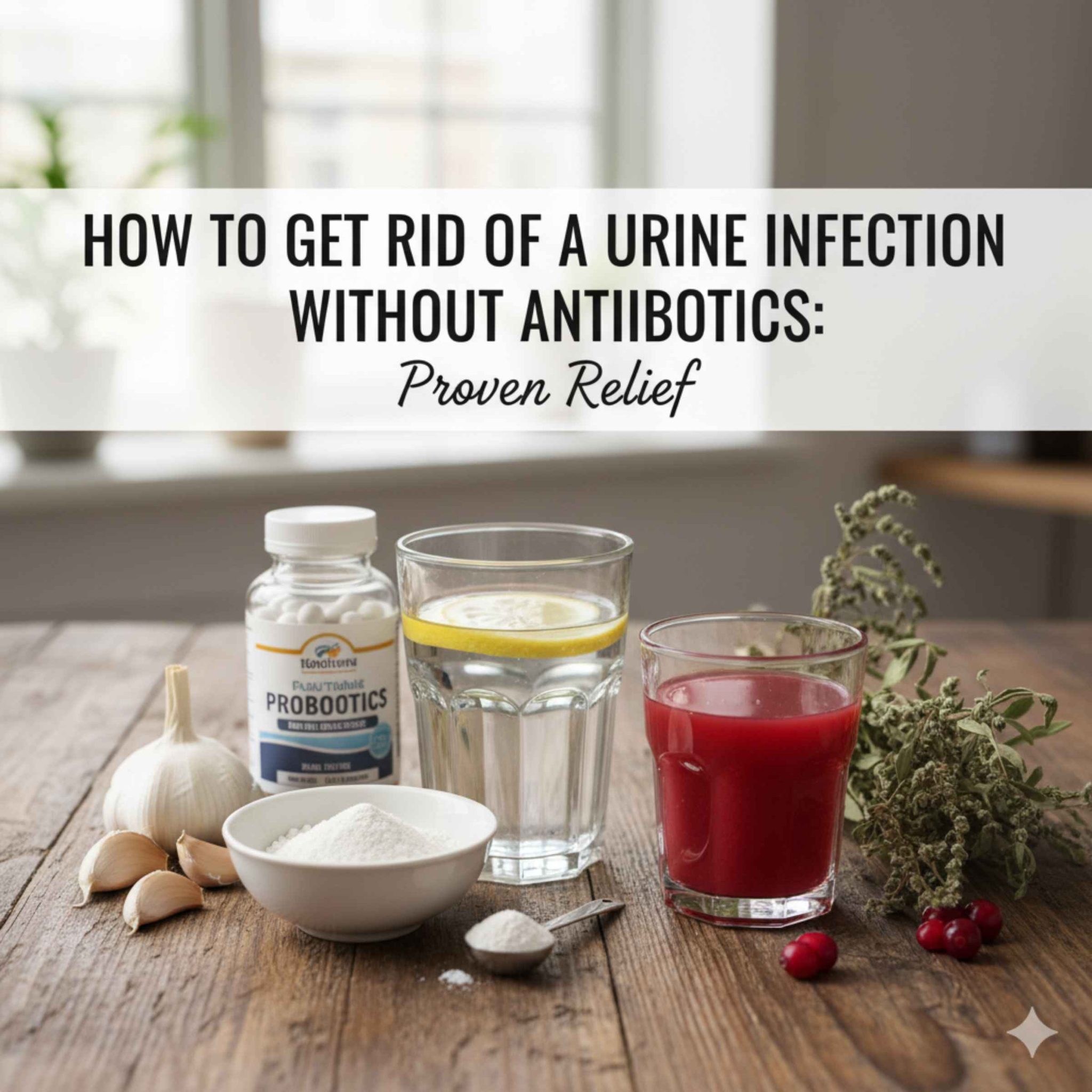 How To Get Rid Of A Urine Infection Without Antibiotics: Proven Relief