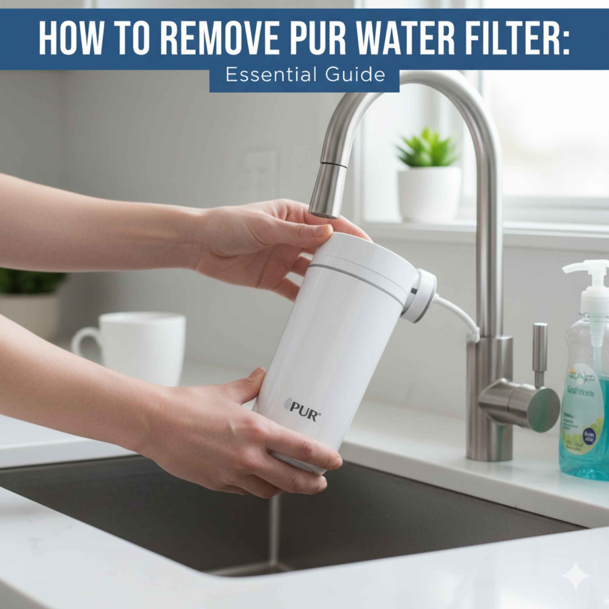 How To Remove PUR Water Filter: Essential Guide