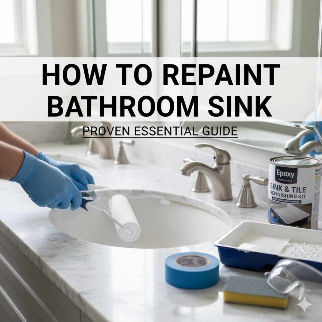 How To Repaint Bathroom Sink: Proven Essential Guide
