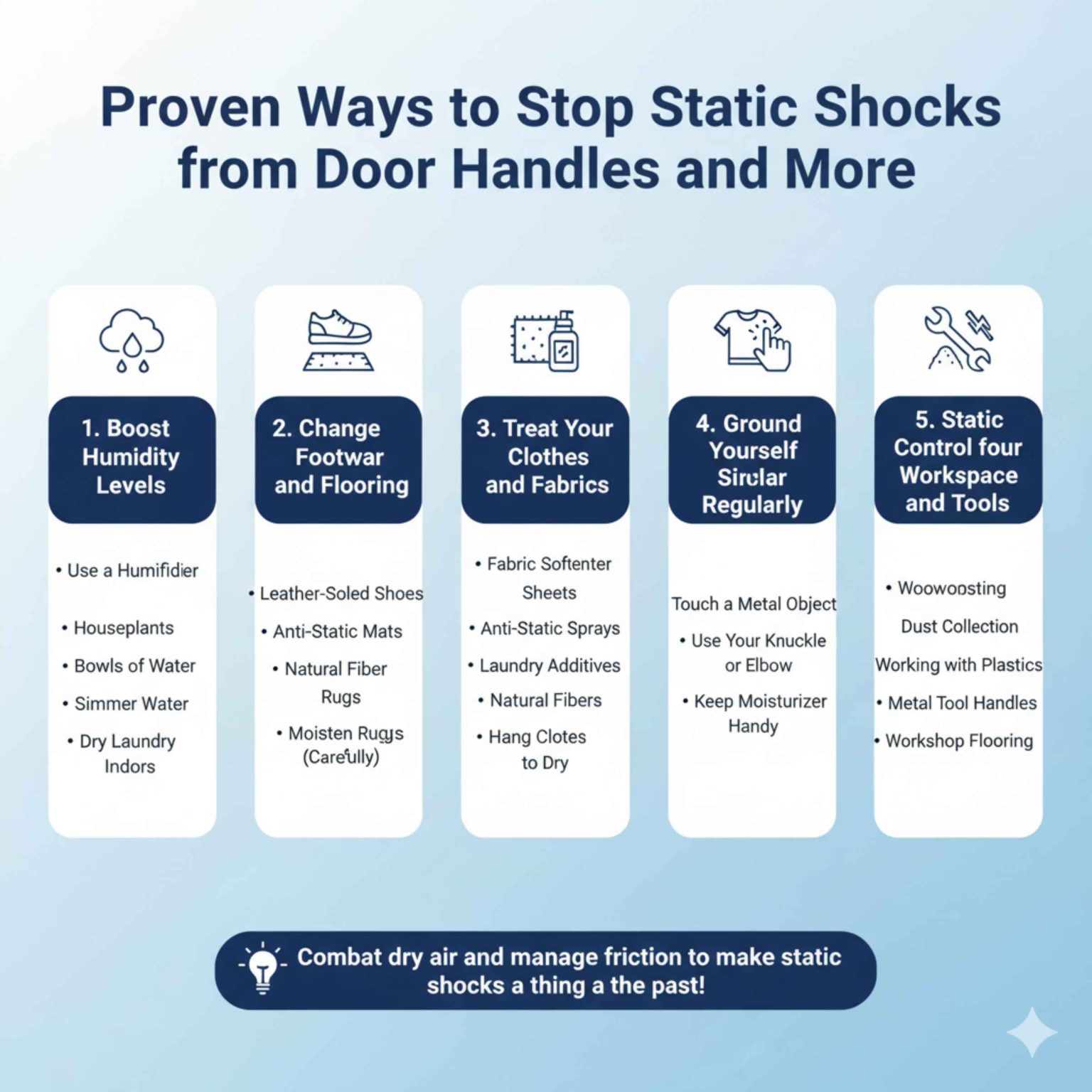 How To Stop Static Shocks: Proven Guide
